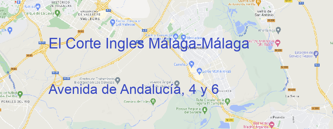 El Corte Ingles Málaga Málaga 【 Calle Avenida de Andalucía, 4 y 6 ...