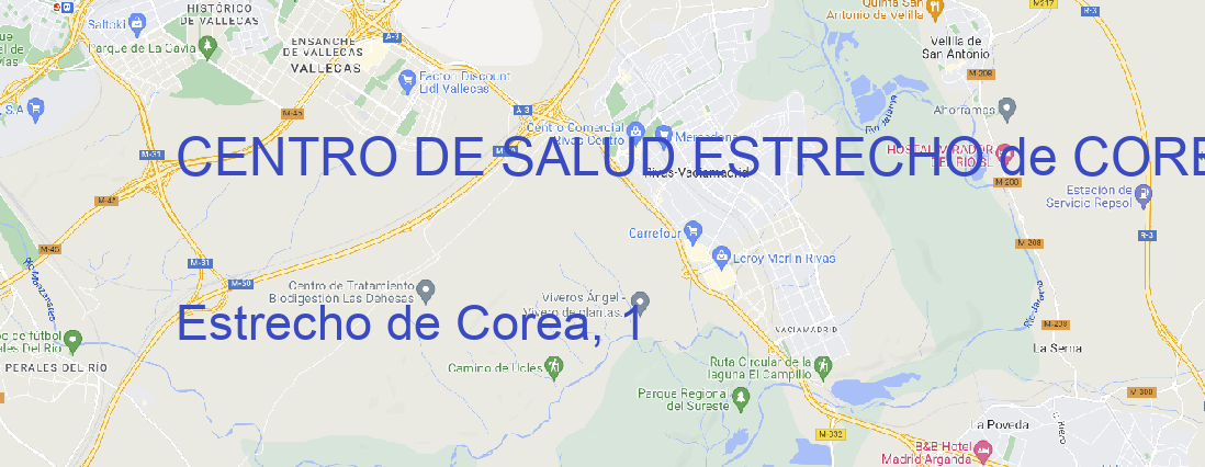 ** CENTRO DE SALUD ESTRECHO de COREA ** MADRID 【 Calle Estrecho de ...